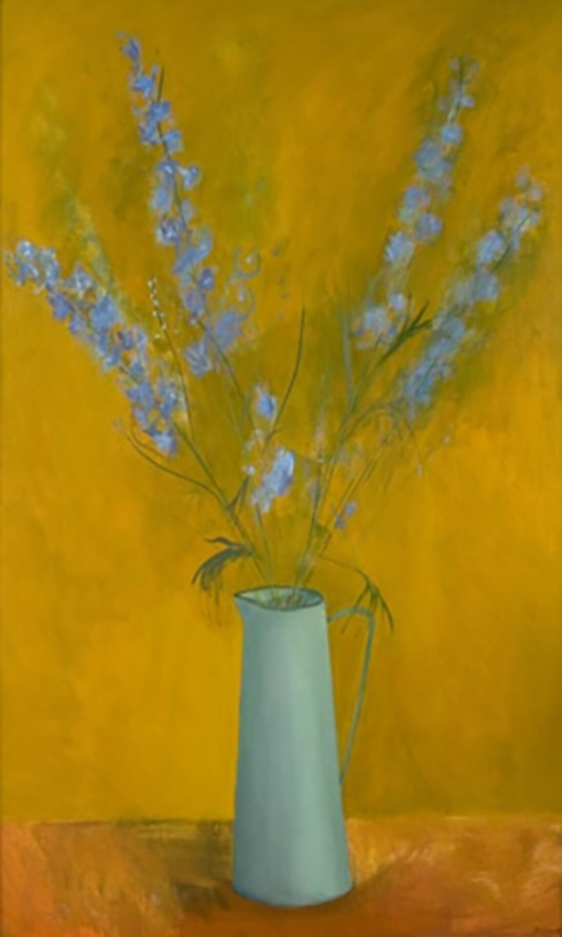 Blue delphinium – indian yellow | Haidee Becker